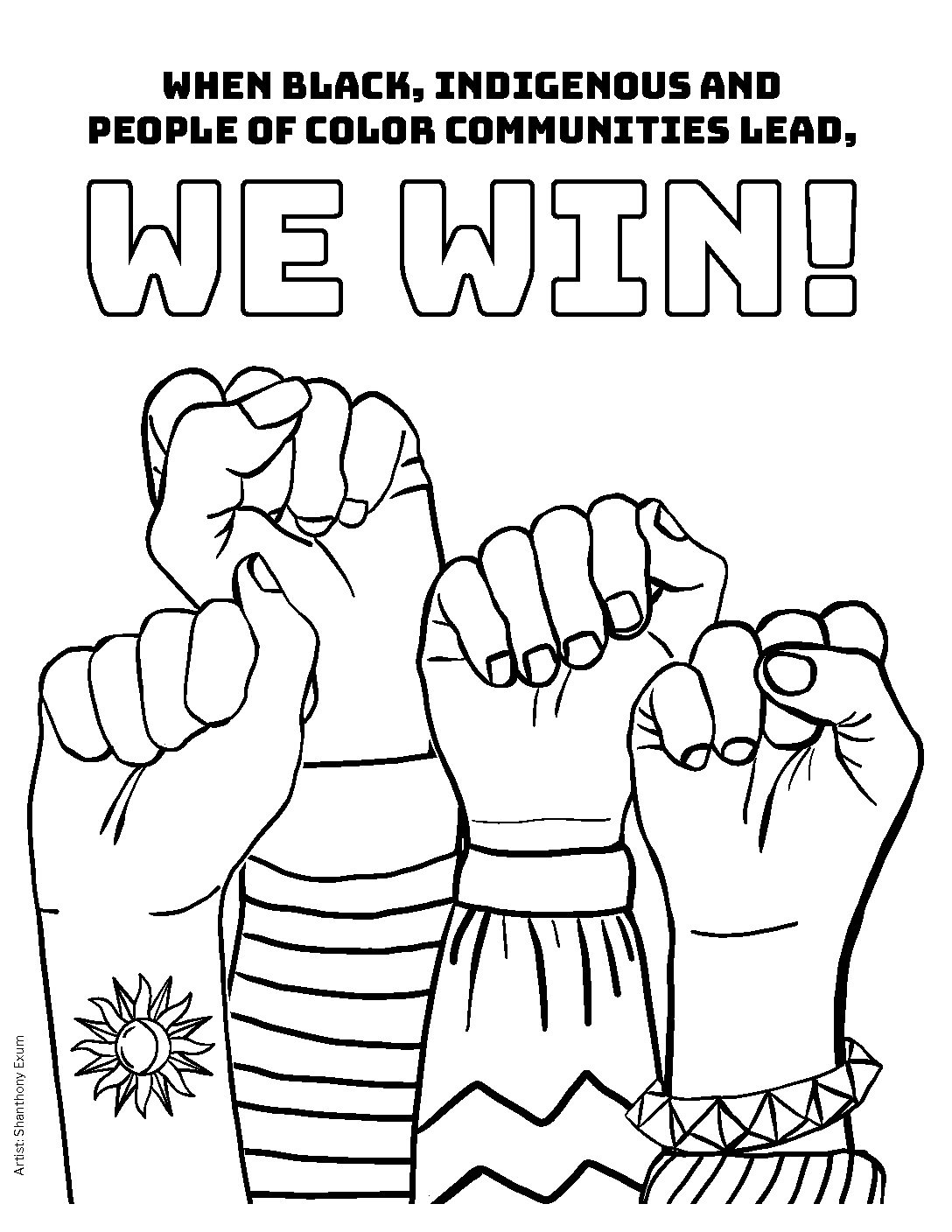Resisting Outside the Lines – A North Star Fund Coloring Book - North ...